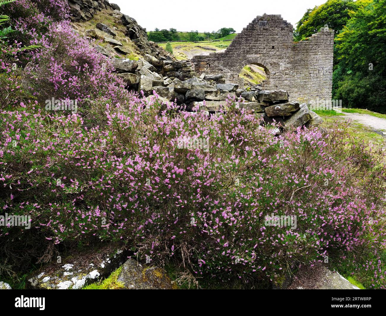 Ruined smelt mill hi-res stock photography and images - Alamy