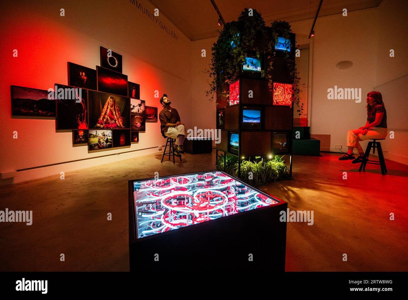 London, UK. 15 Sep 2023. Maya: The Birth of a Superhero is an immersive ...