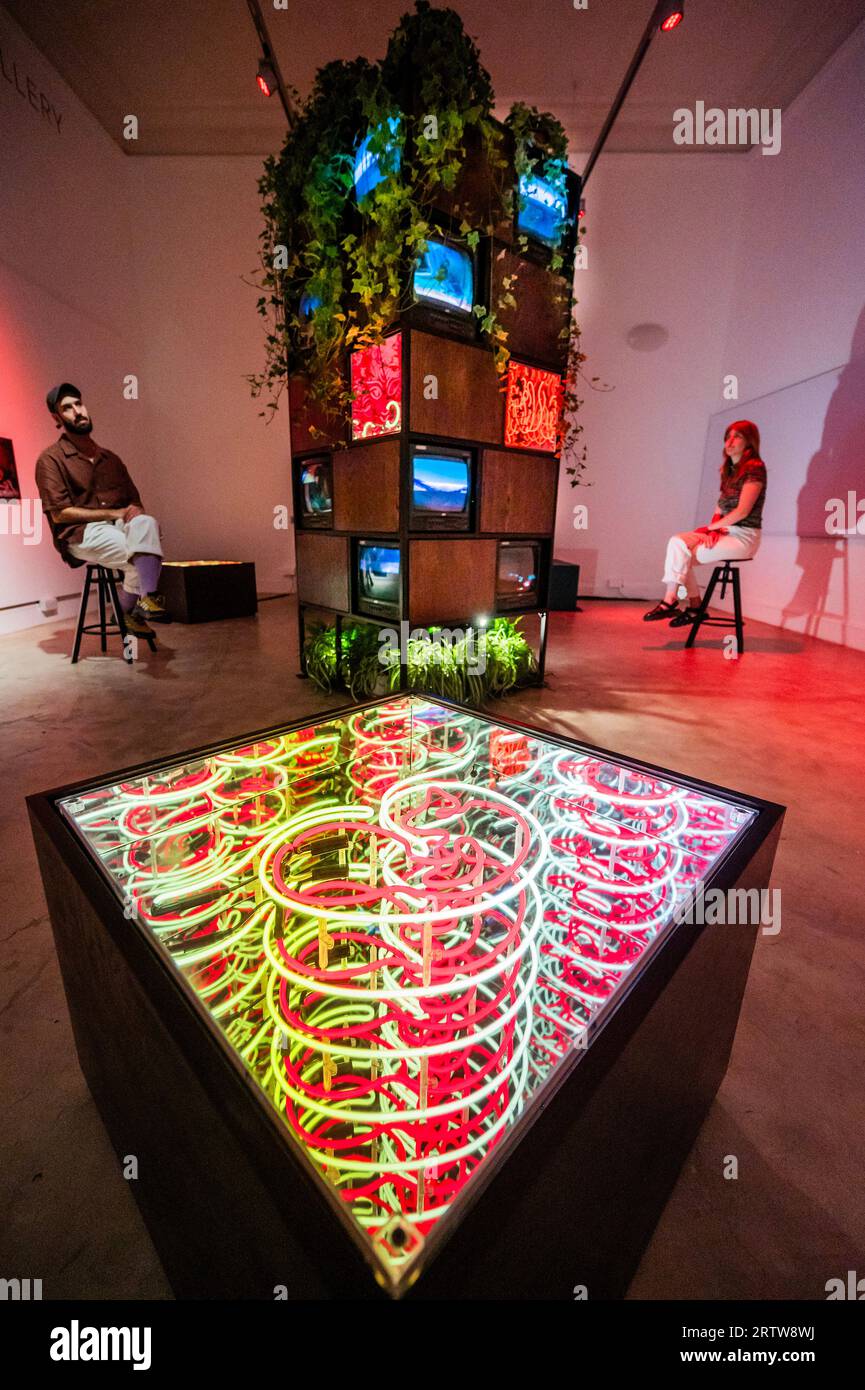 London, UK. 15 Sep 2023. Maya: The Birth of a Superhero is an immersive ...