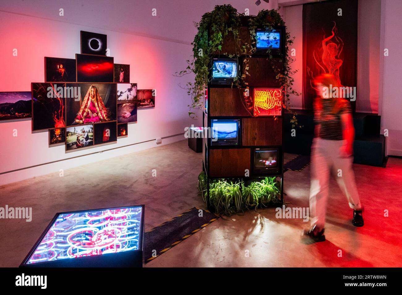 London, UK. 15 Sep 2023. Maya: The Birth of a Superhero is an immersive ...