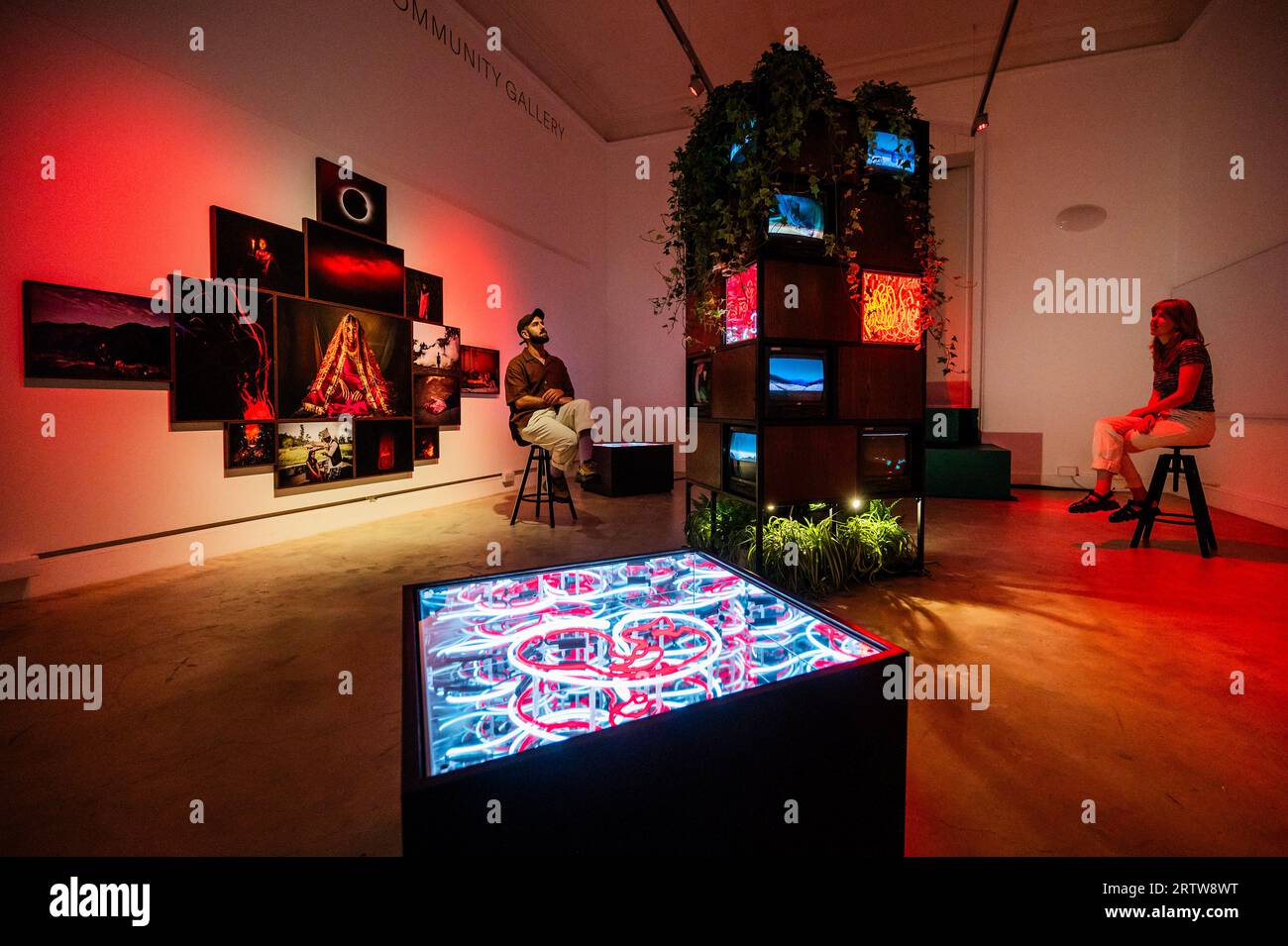 London, UK. 15 Sep 2023. Maya: The Birth of a Superhero is an immersive ...