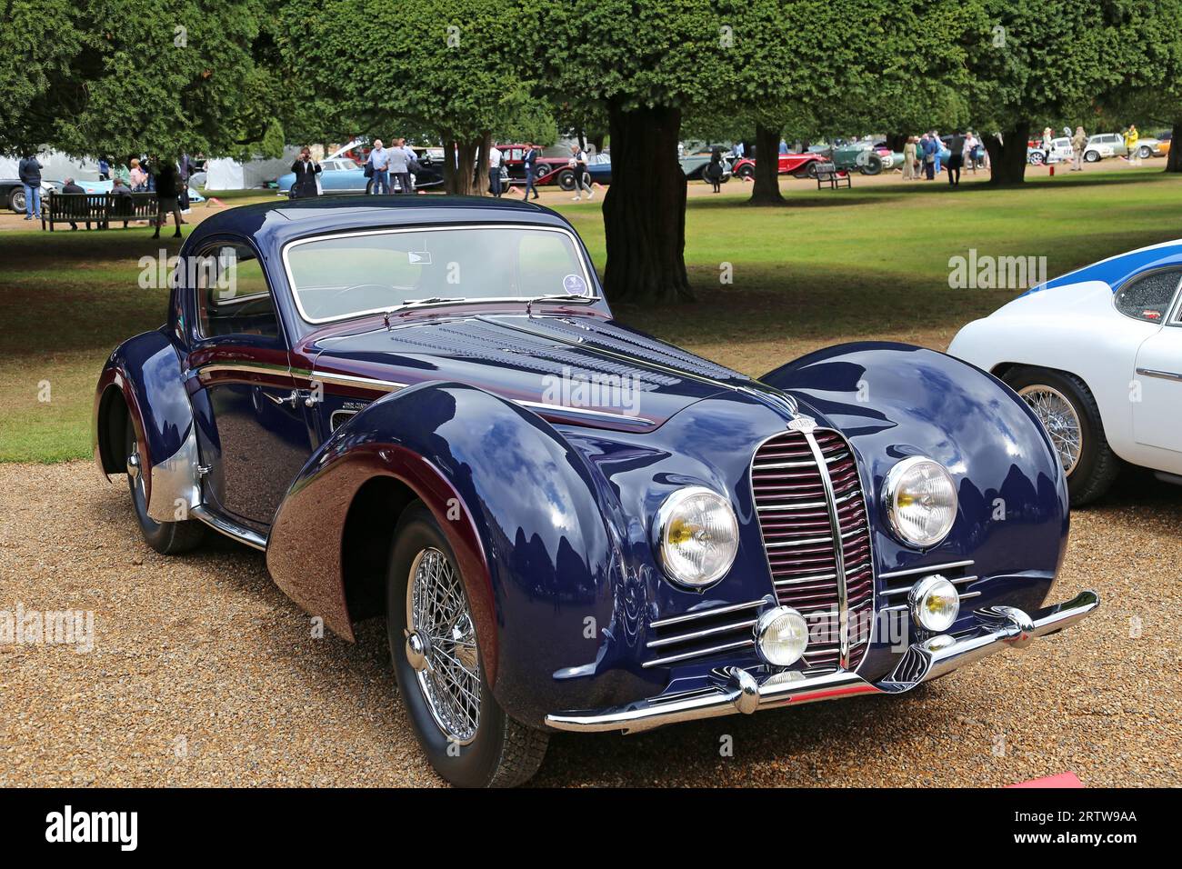 Delahaye 145 V12 Coupé (1938), Concours of Elegance 2023, Hampton Court ...