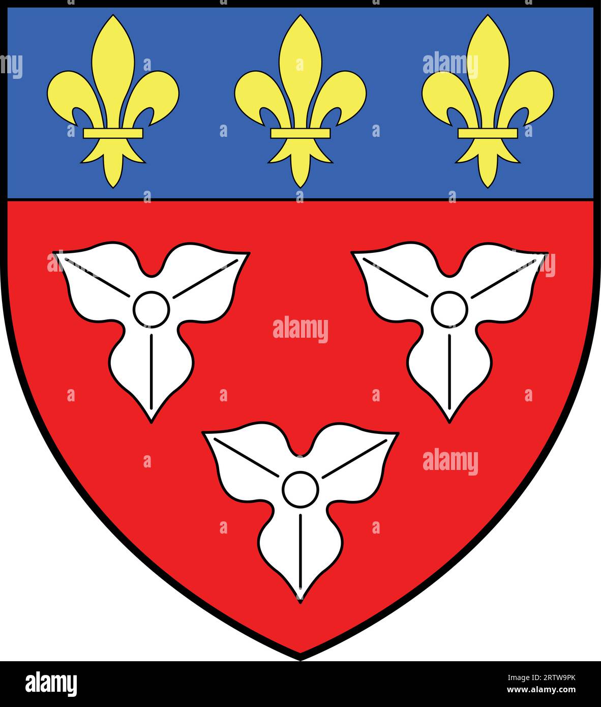 Coat of arms of ORLÉANS, FRANCE Stock Vector Image & Art - Alamy