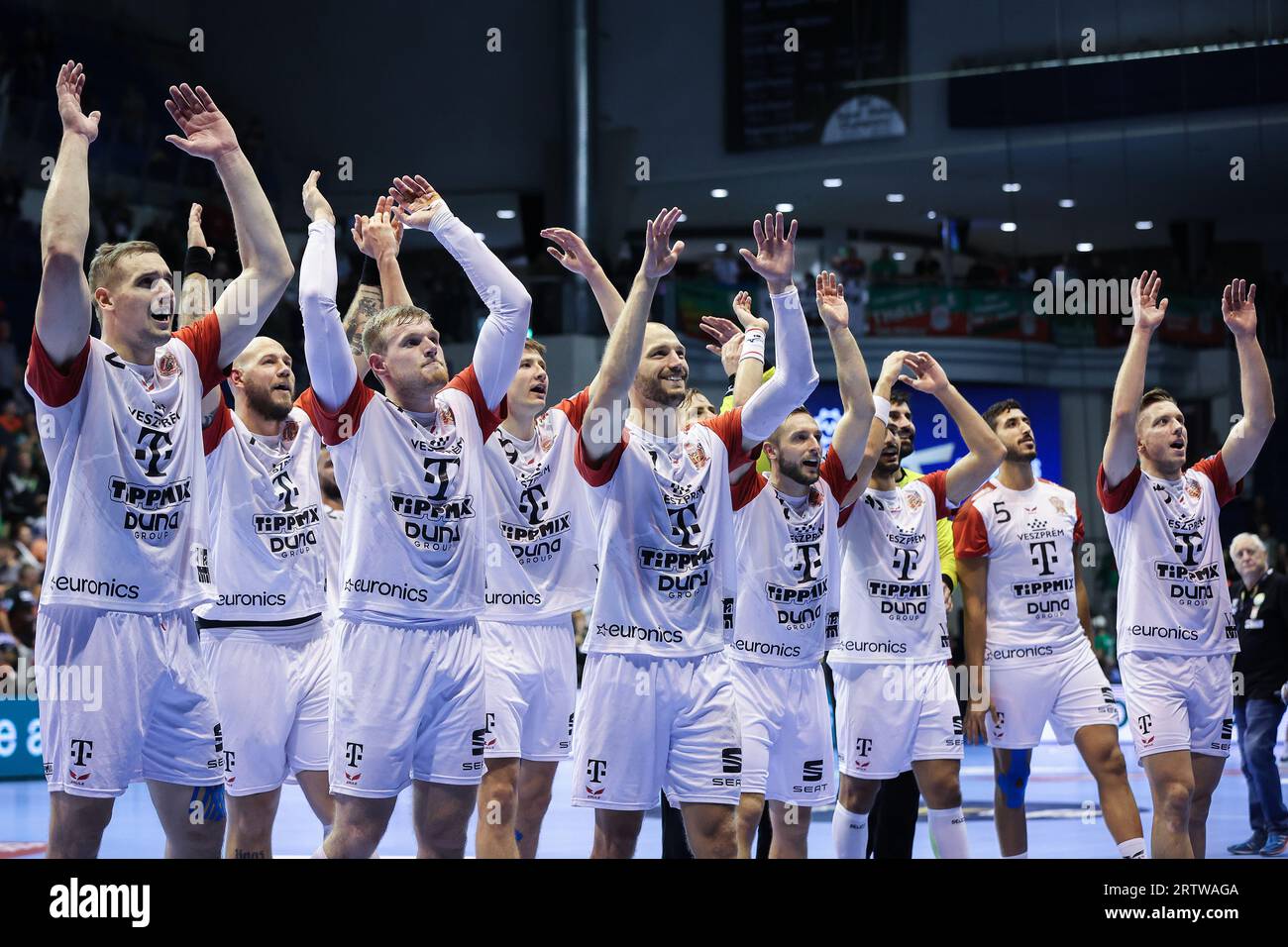Magdeburg, Germany. 14th Sep, 2023. Handball: Champions League, SC Magdeburg - Telek. Veszprem ...