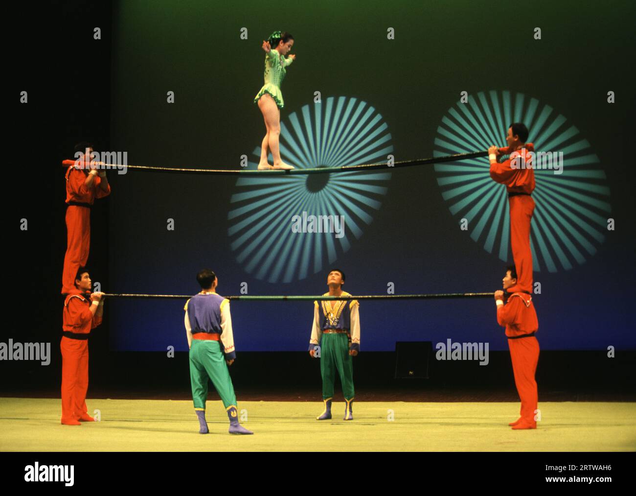 North Korea's famous Pyeongyang Moranbong Circus Stock Photo - Alamy
