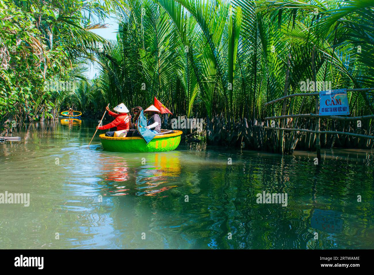 Float Through Time: Bamboo Basket Ride, Vietnam's Tranquil Tradition ...