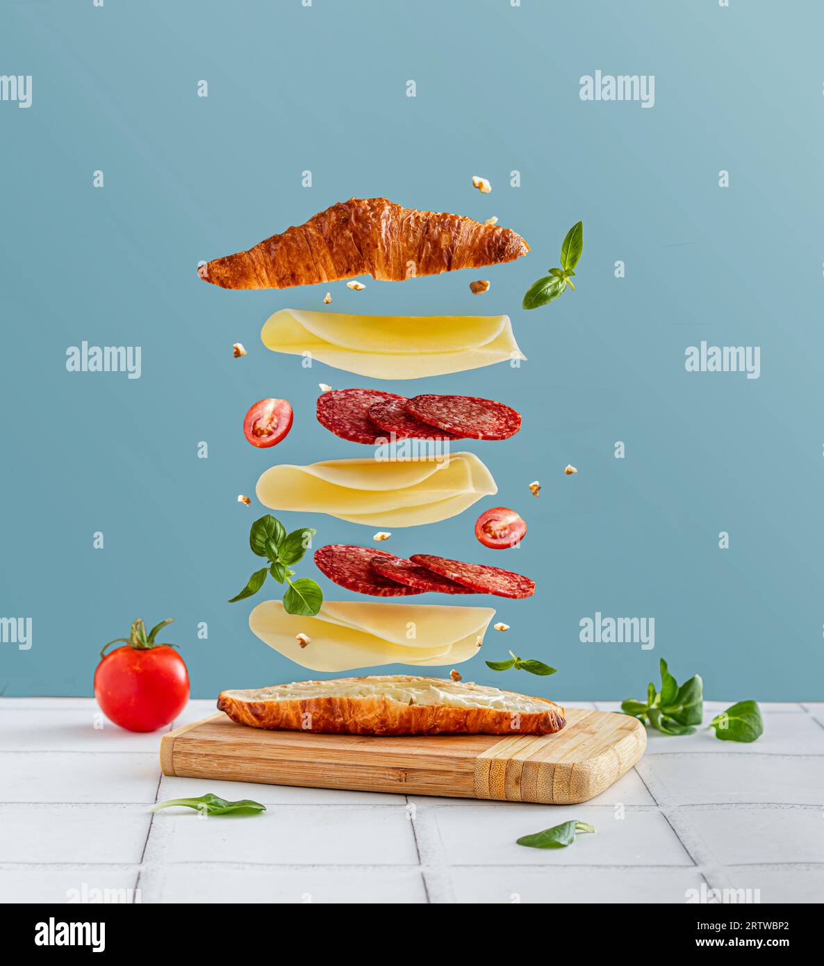 Flying tomato hi-res stock photography and images - Alamy