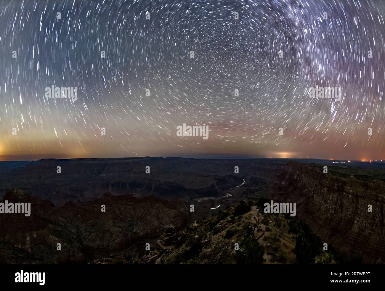 Starry Night at Grand Canyon AZ Stock Photo - Alamy