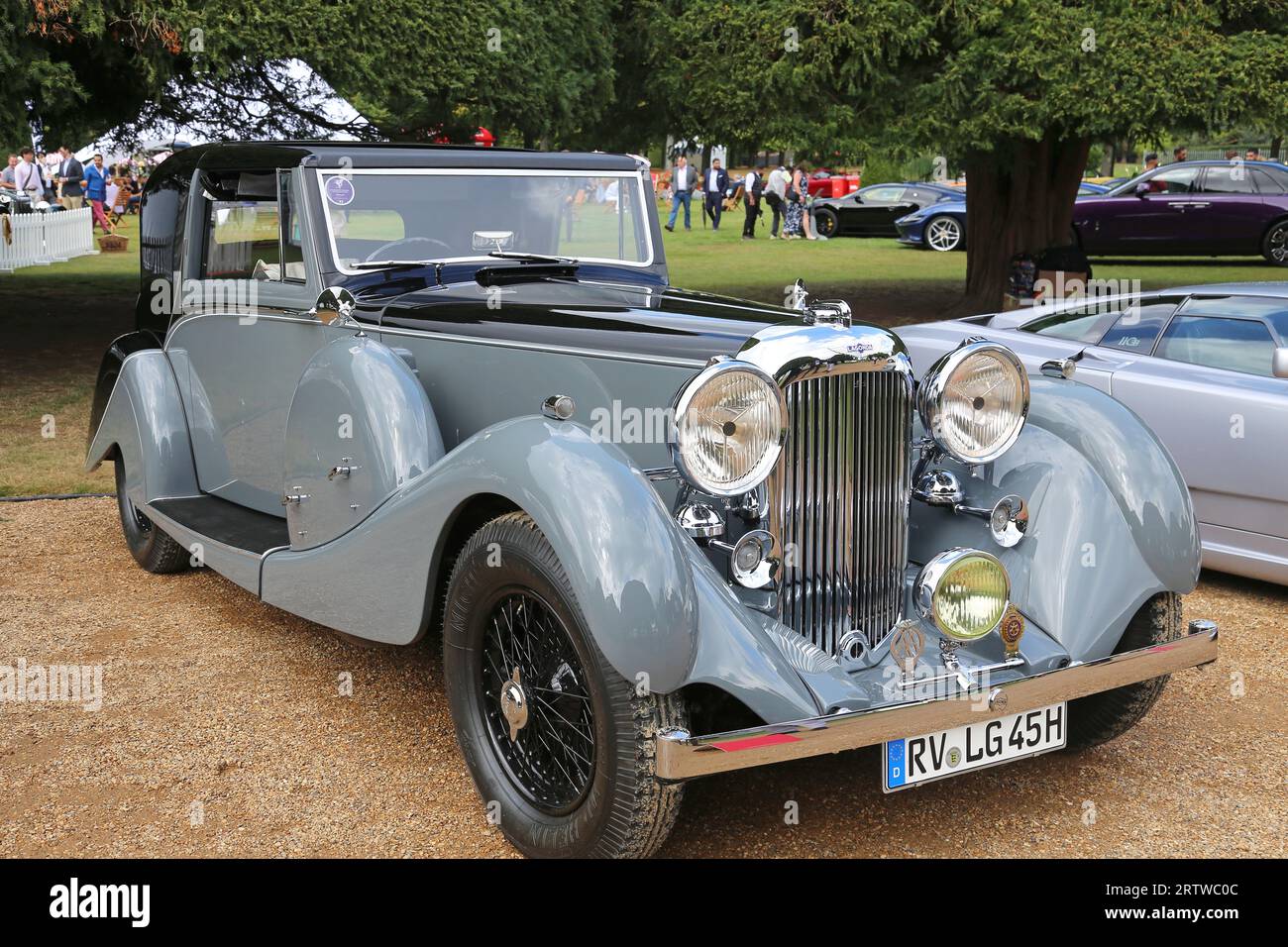 Lagonda LG45 Coupe de Ville Sedanca (1936), Concours of Elegance 2023 ...