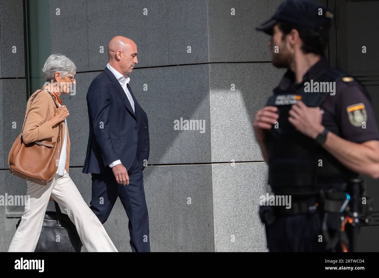 Former Spanish football federation president Luis Rubiales arrives at ...