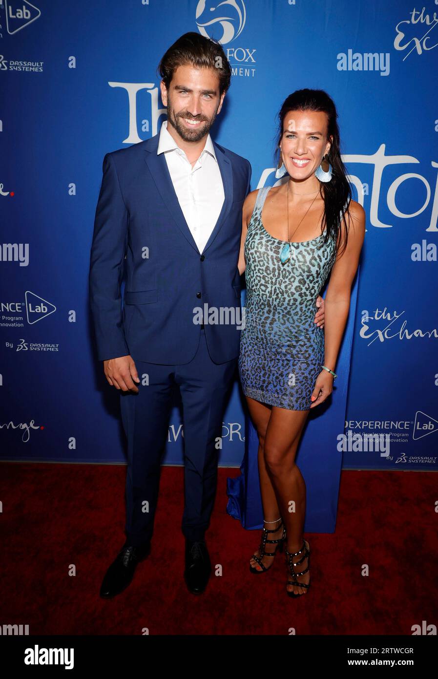 Los Angeles, Ca. 14th Sep, 2023. Natalie Burn and Swen Temmel at the US ...