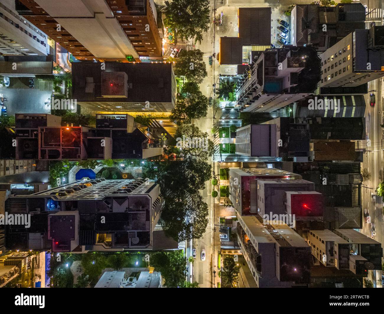 Aerial view beautiful dense hi-res stock photography and images - Alamy