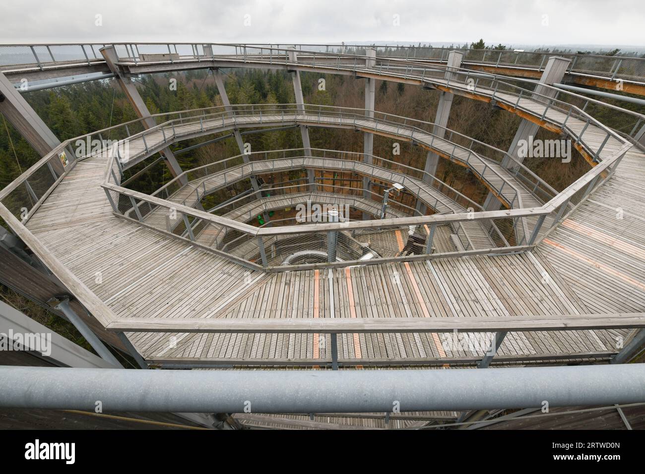 The Baumwipfelpfad Schwarzwald, in Bad Wildbad, Baden-Württemberg Stock ...