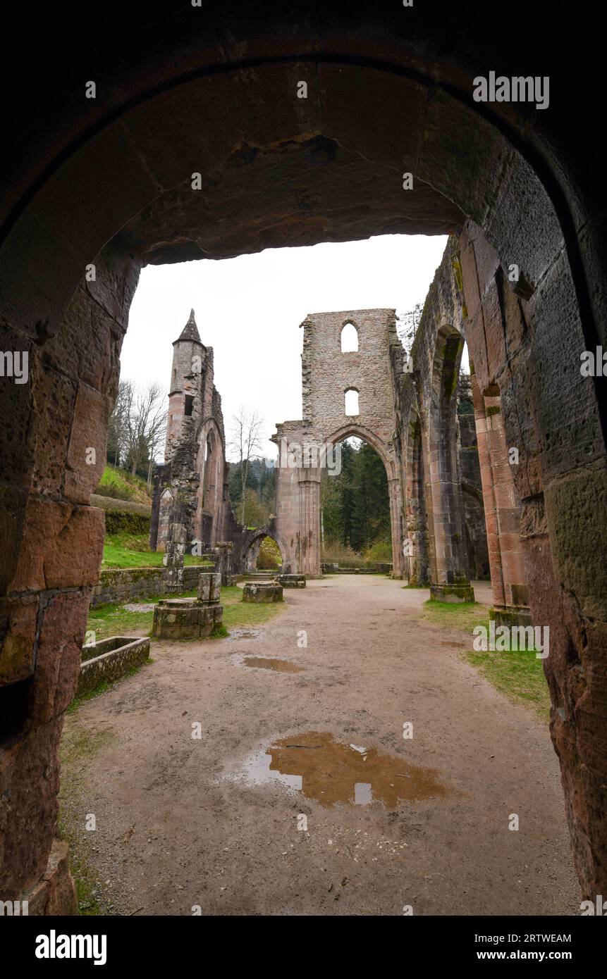 The All Saints' Abbey, Monastery in Oppenau, Baden-Württemberg in the ...