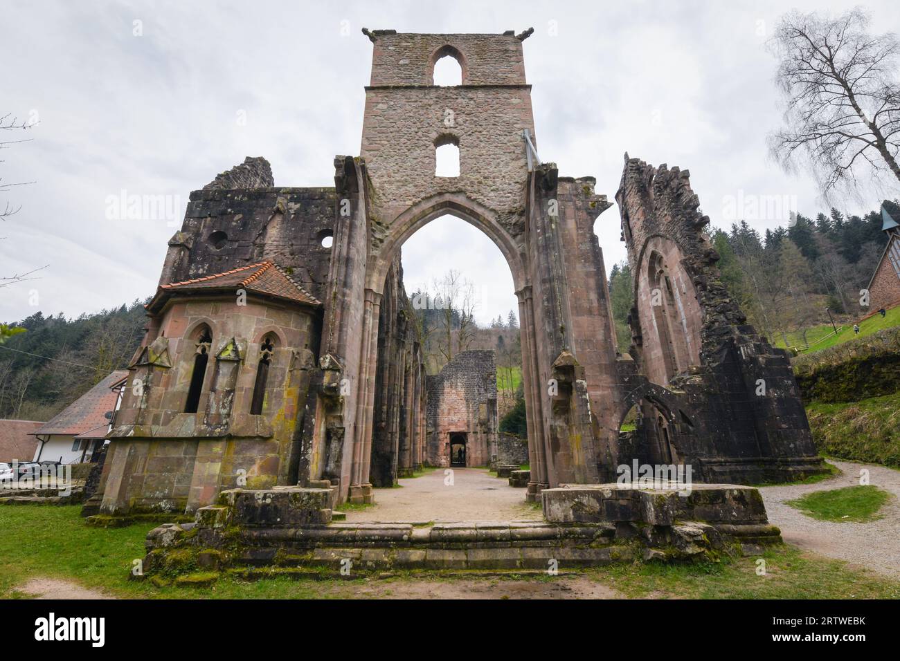 The All Saints' Abbey, Monastery in Oppenau, Baden-Württemberg in the ...