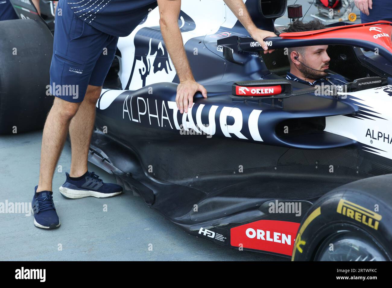 Scuderia AlphaTauri AT04, mechanical detail sidepods, sidepod, side pod ...