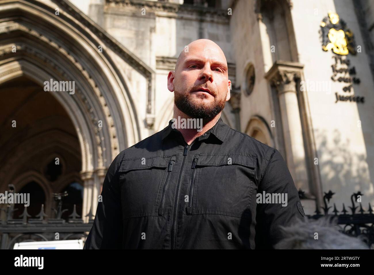 Dean Gregory, 37, from Ilkeston in Derbyshire, the father of six-month ...