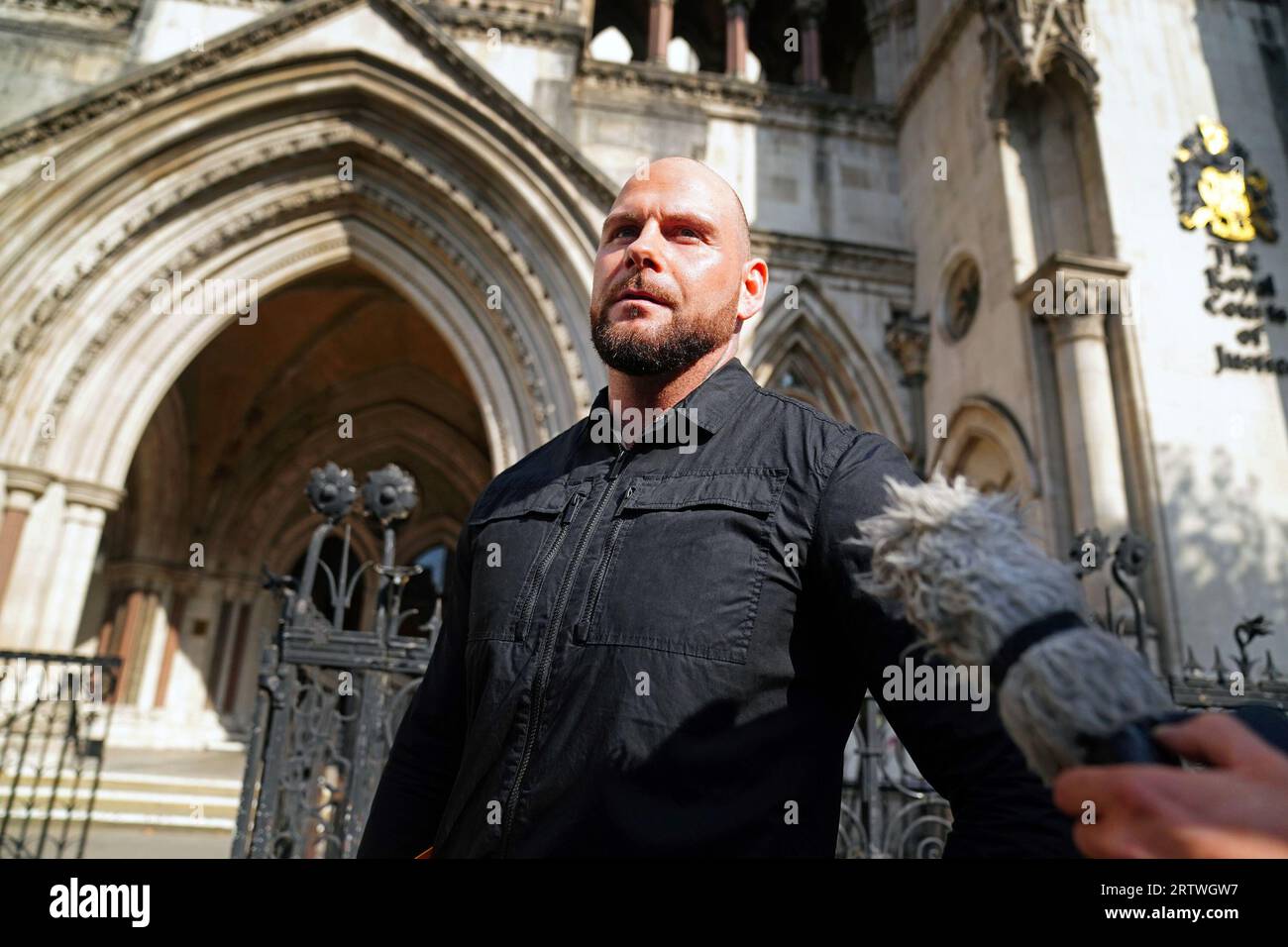 Dean Gregory, 37, from Ilkeston in Derbyshire, the father of six-month ...