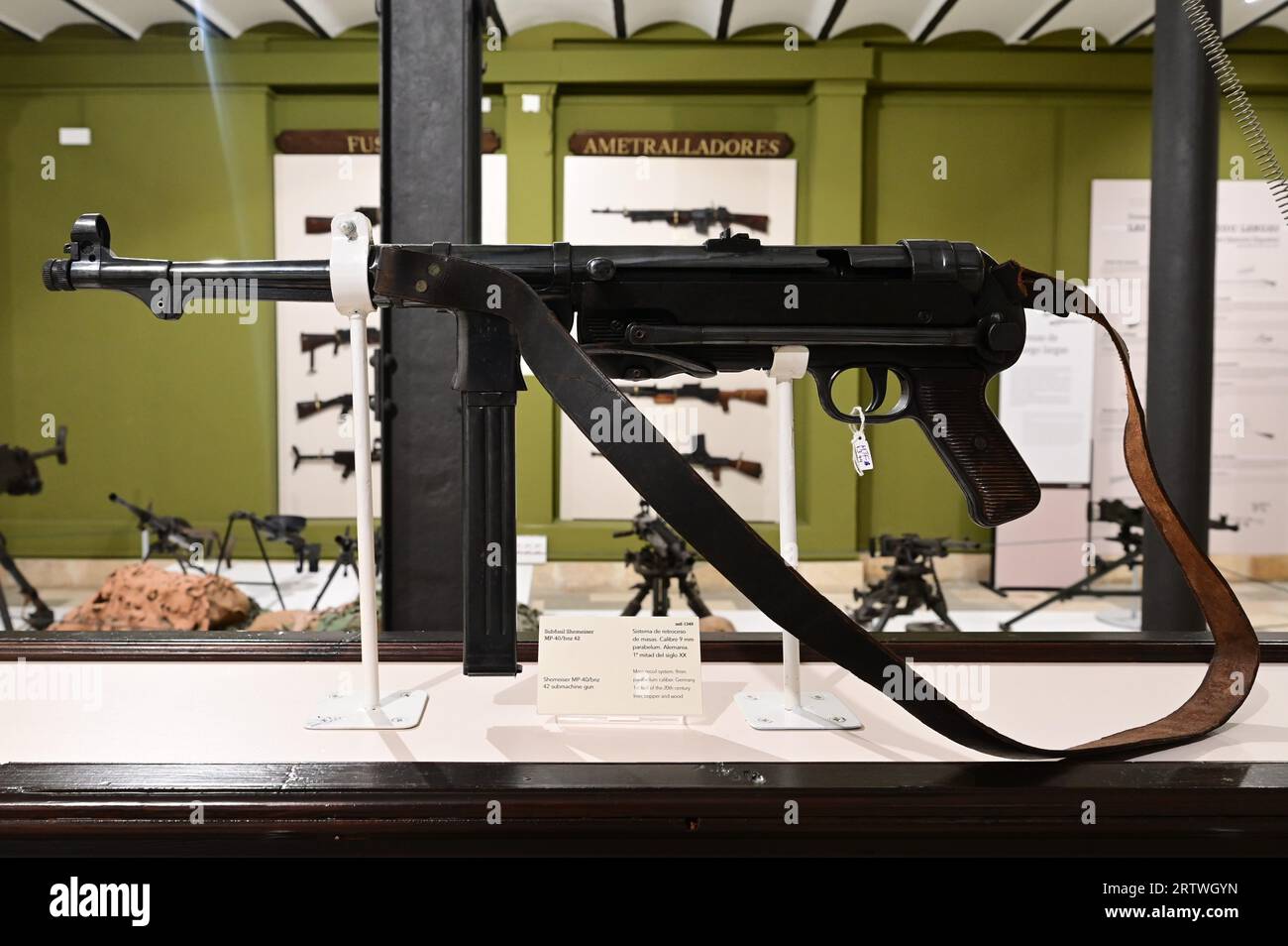 MP-40 German World War Two machine gun Stock Photo - Alamy