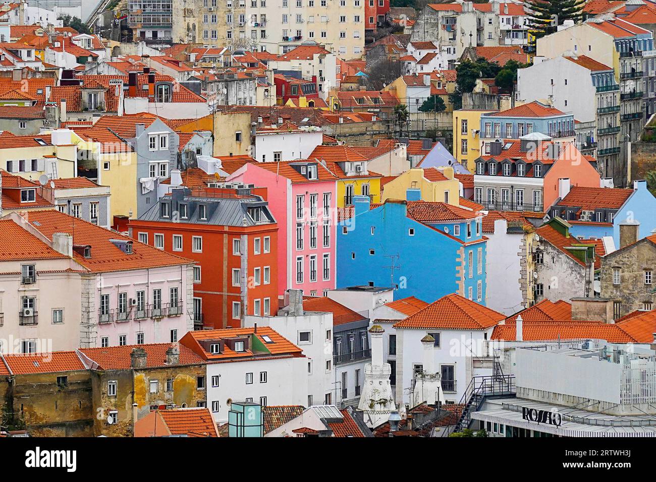 Portugal, Lisbon: Colorful City Buildings Photo © Fabio Mazzarella ...