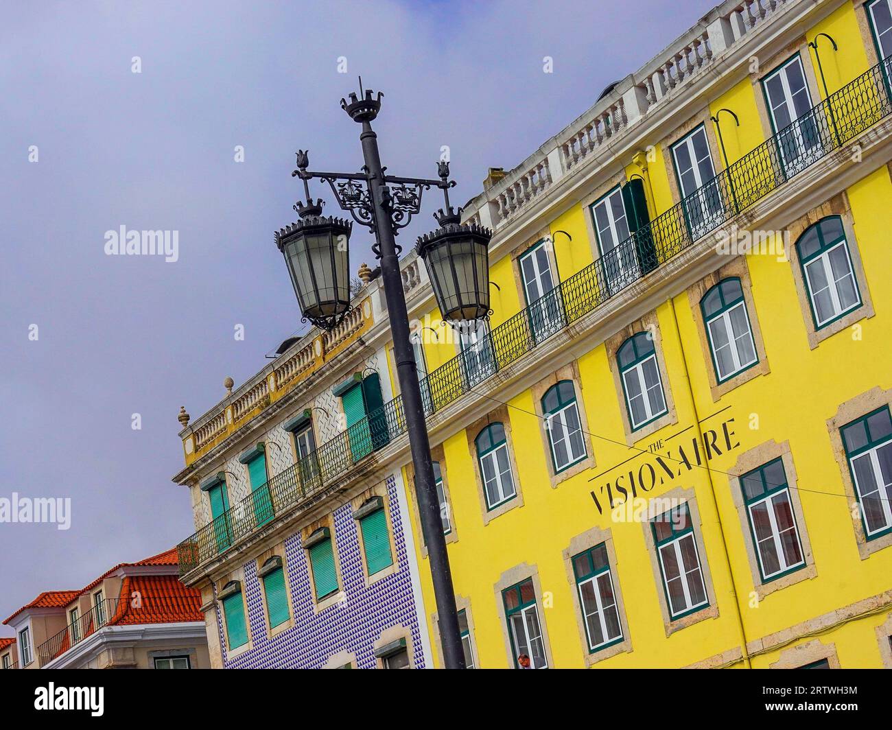 Portugal, Lisbon: Typical Portuguese architecture and colorful ...