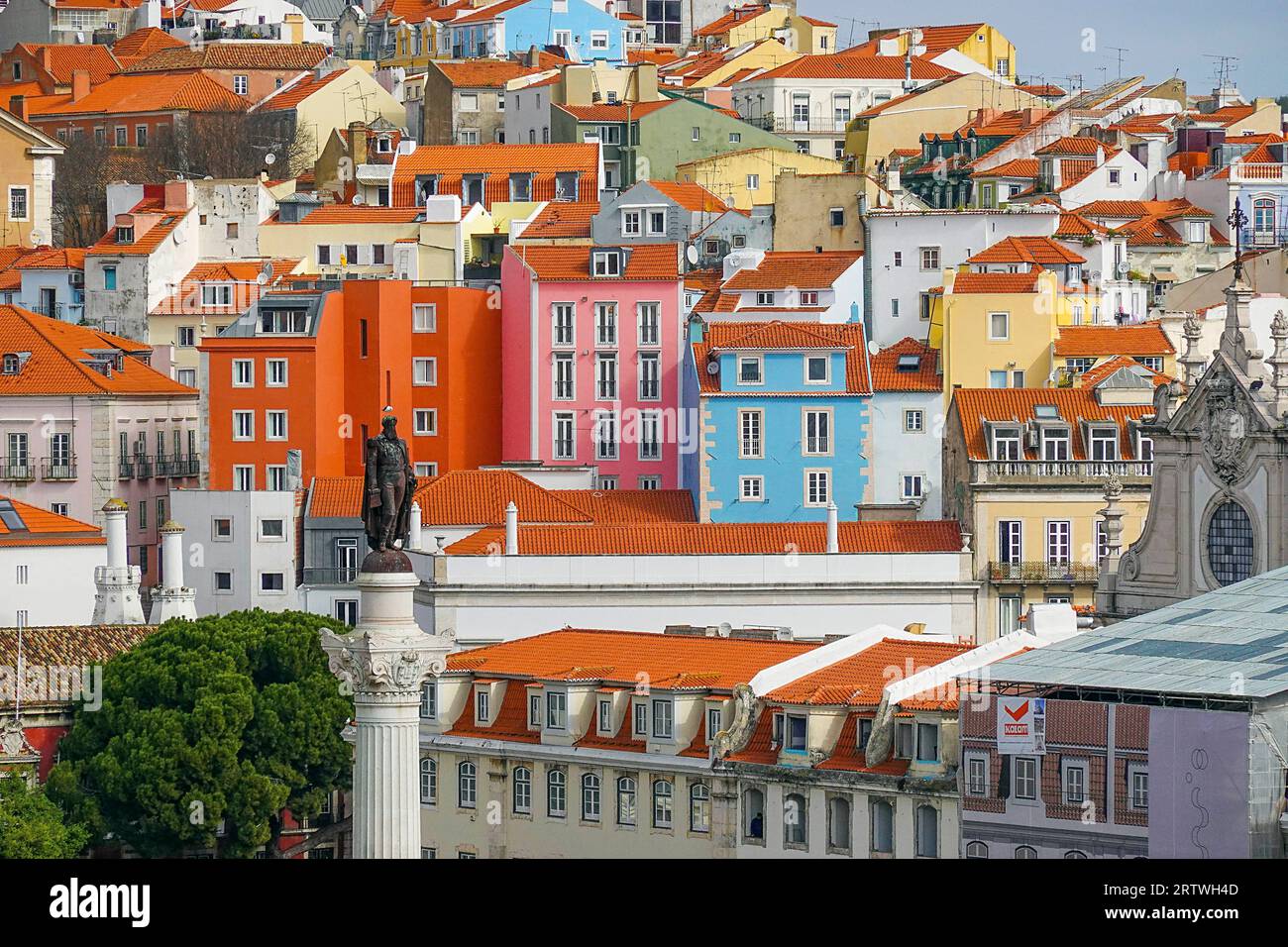 Portugal, Lisbon: Colorful City Buildings Photo © Fabio Mazzarella ...
