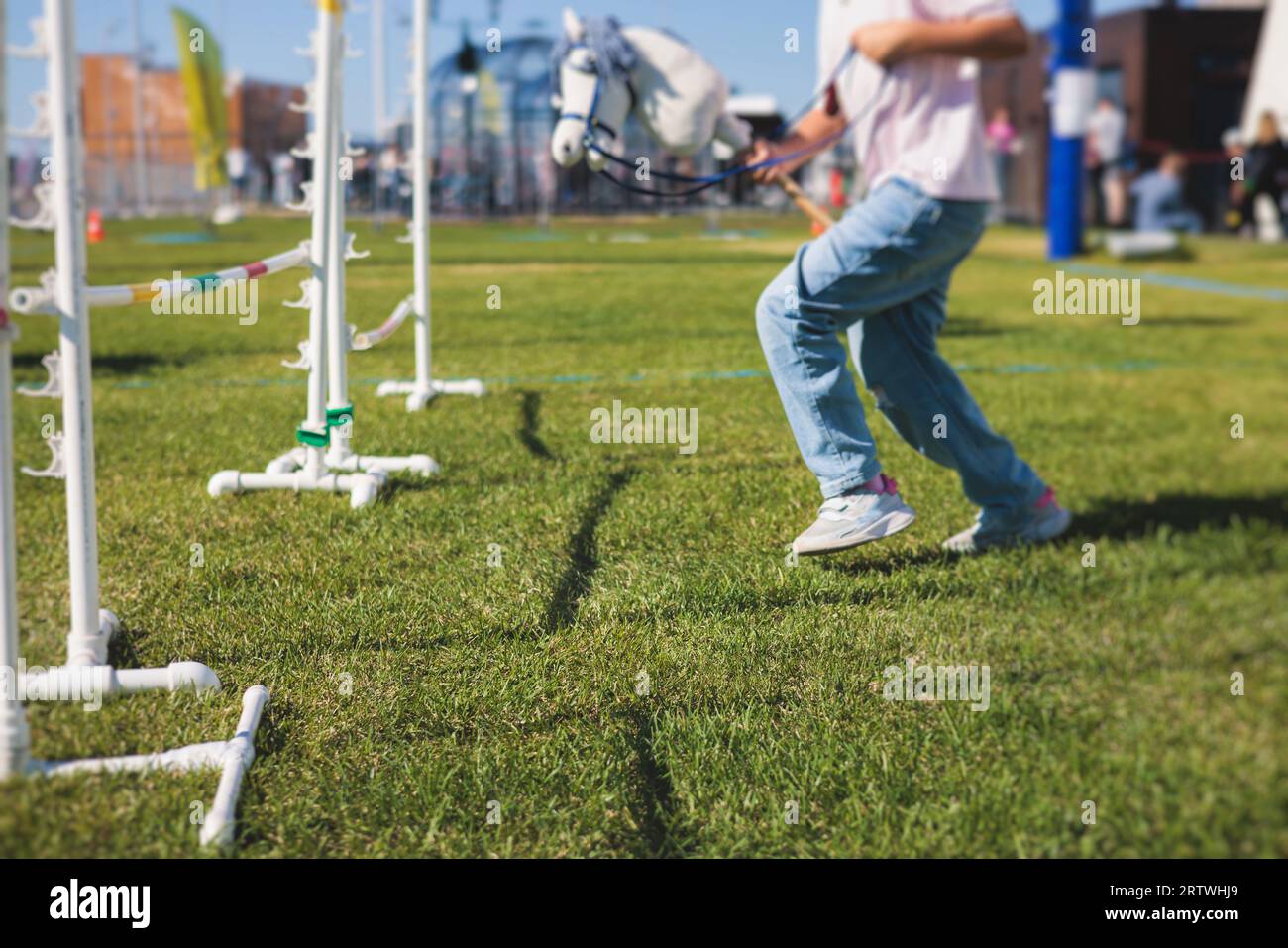 Ride hobbyhorses hi-res stock photography and images - Alamy