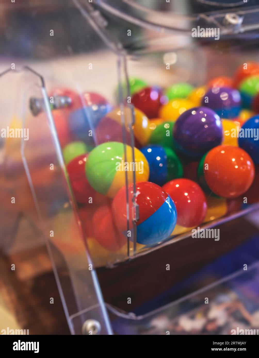 Process of prize drawings, extracting a winning numbers of lottery ...