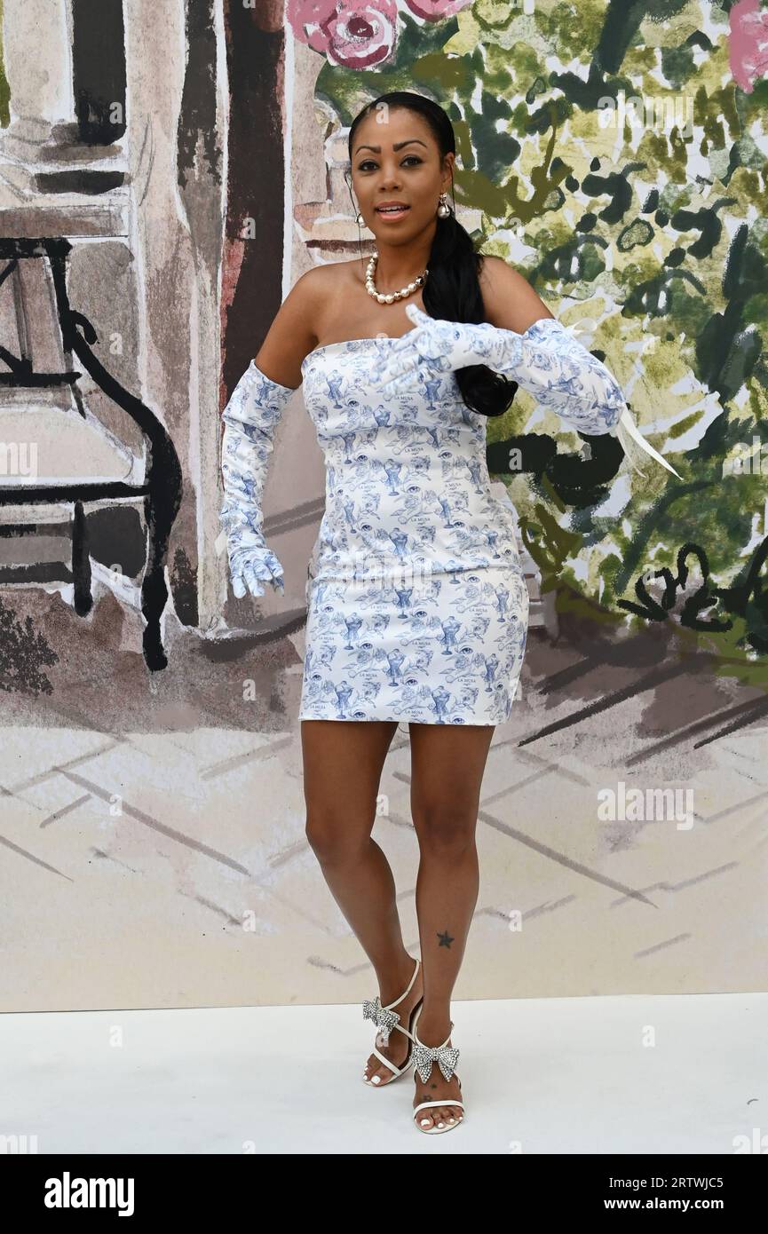 London, UK. 15th Sep, 2023. Precious Muir attends Paul Costelloe SS24 ...