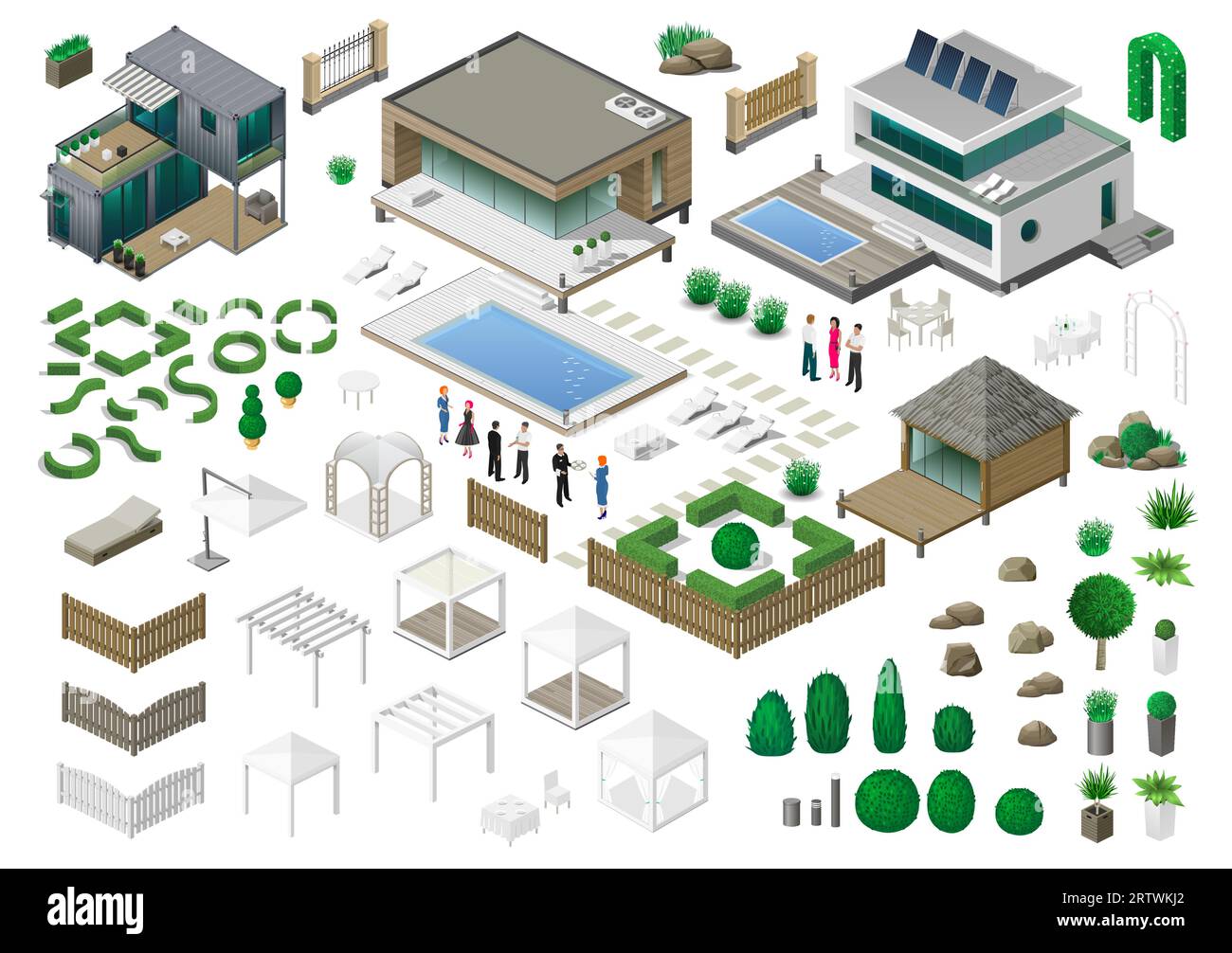 Its surrounding coast Cut Out Stock Images & Pictures - Alamy