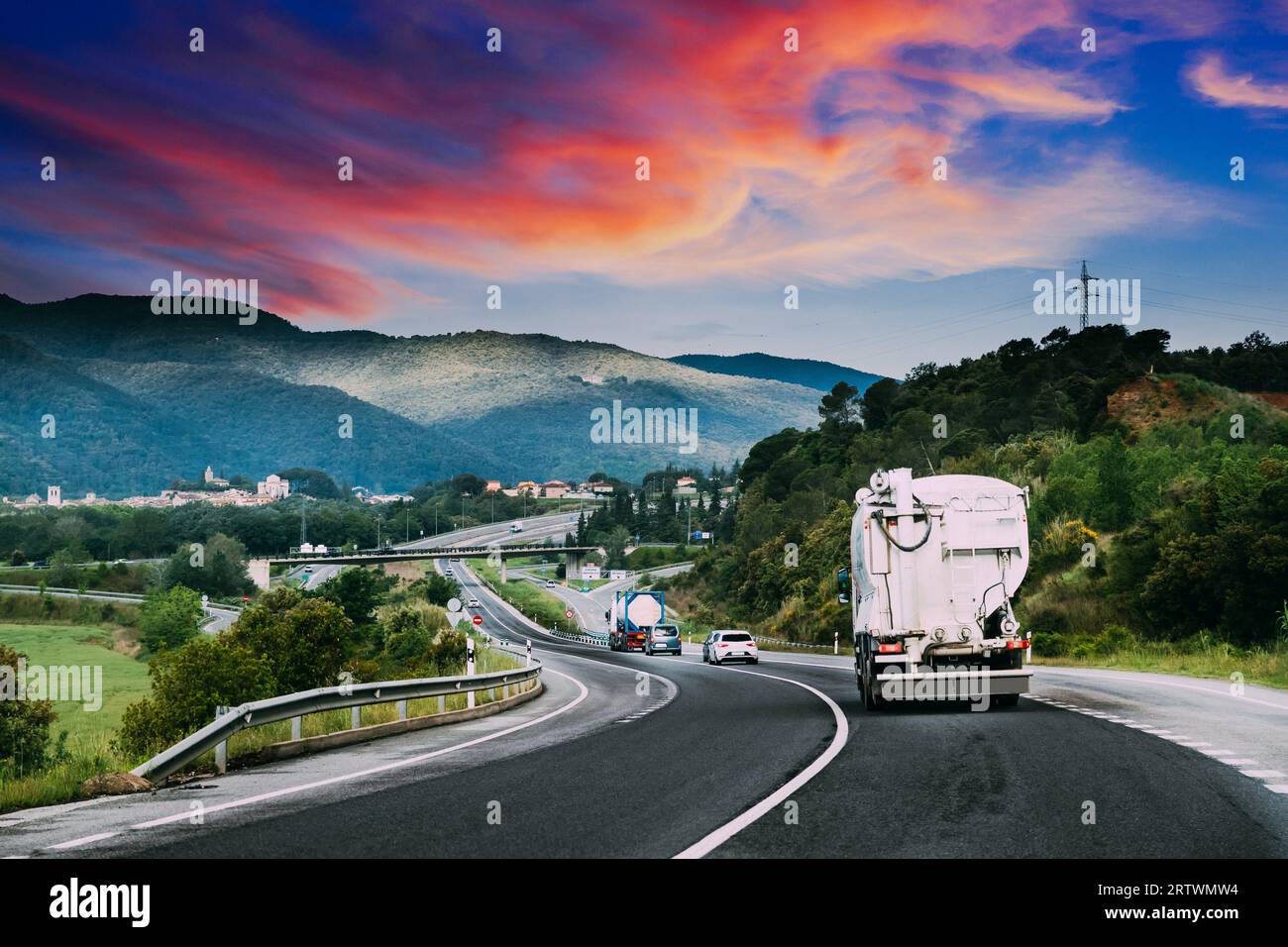 Transit mixer truck hi-res stock photography and images - Alamy
