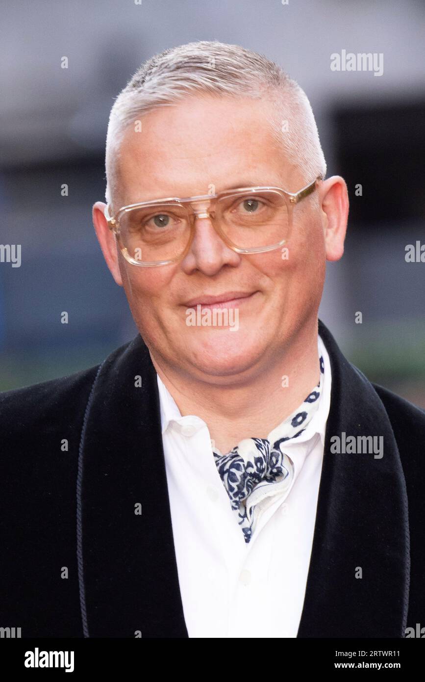 Giles Deacon poses for photographers upon arrival at the Vogue World ...