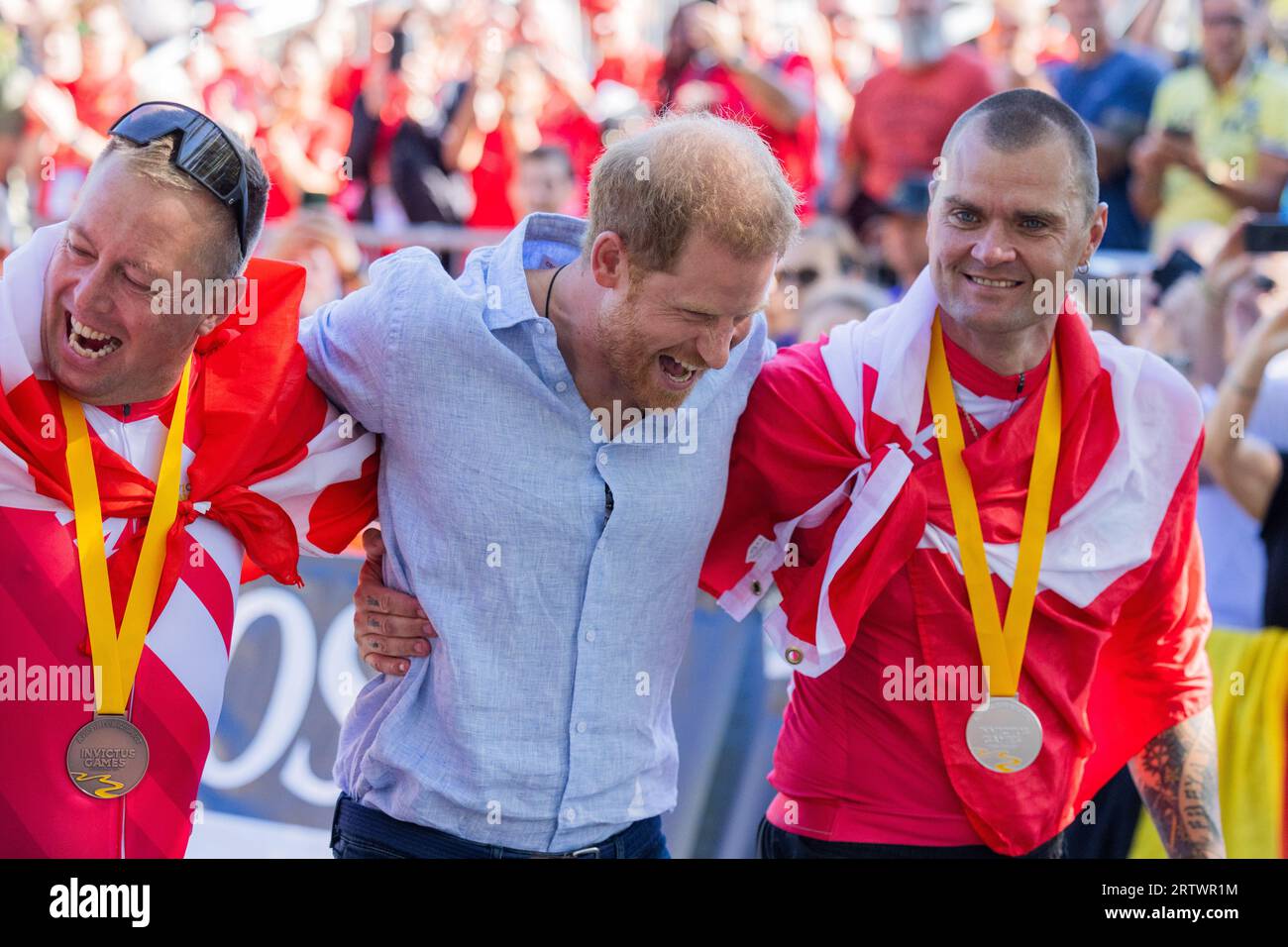 Duesseldorf, Germany. 15th Sep, 2023. Prince Harry, Duke of Sussex ...
