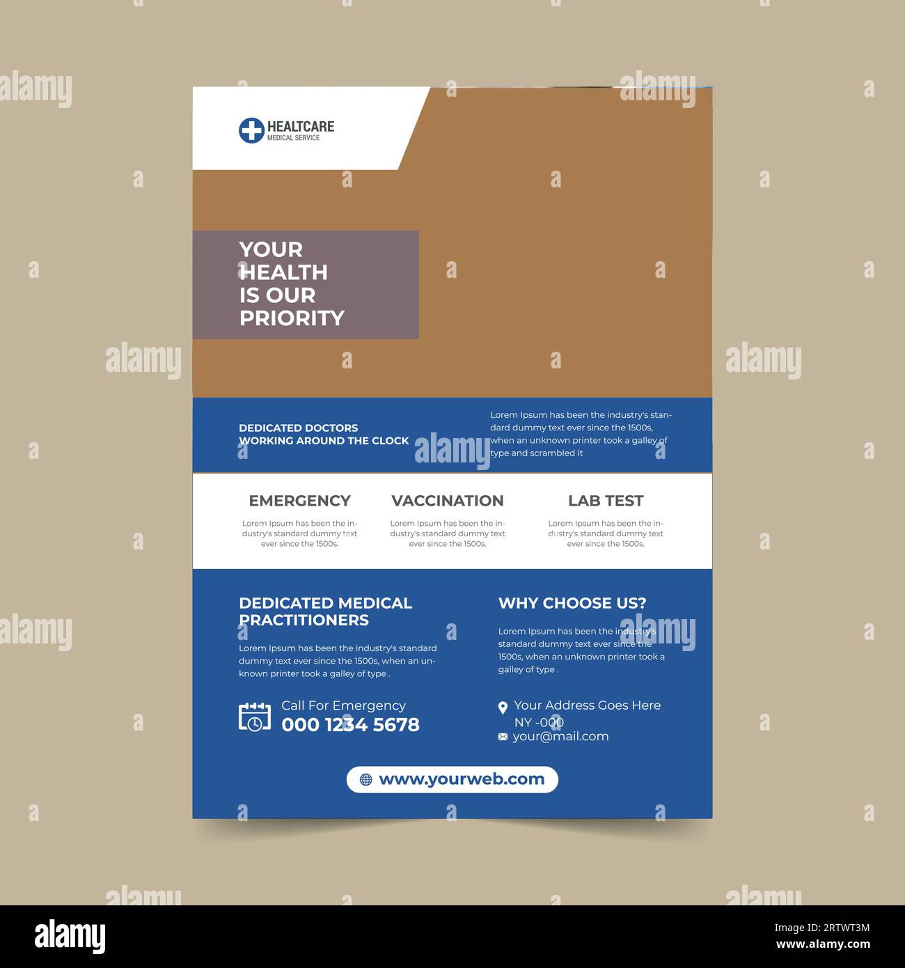 Nice flyer Design template Stock Vector Image & Art - Alamy