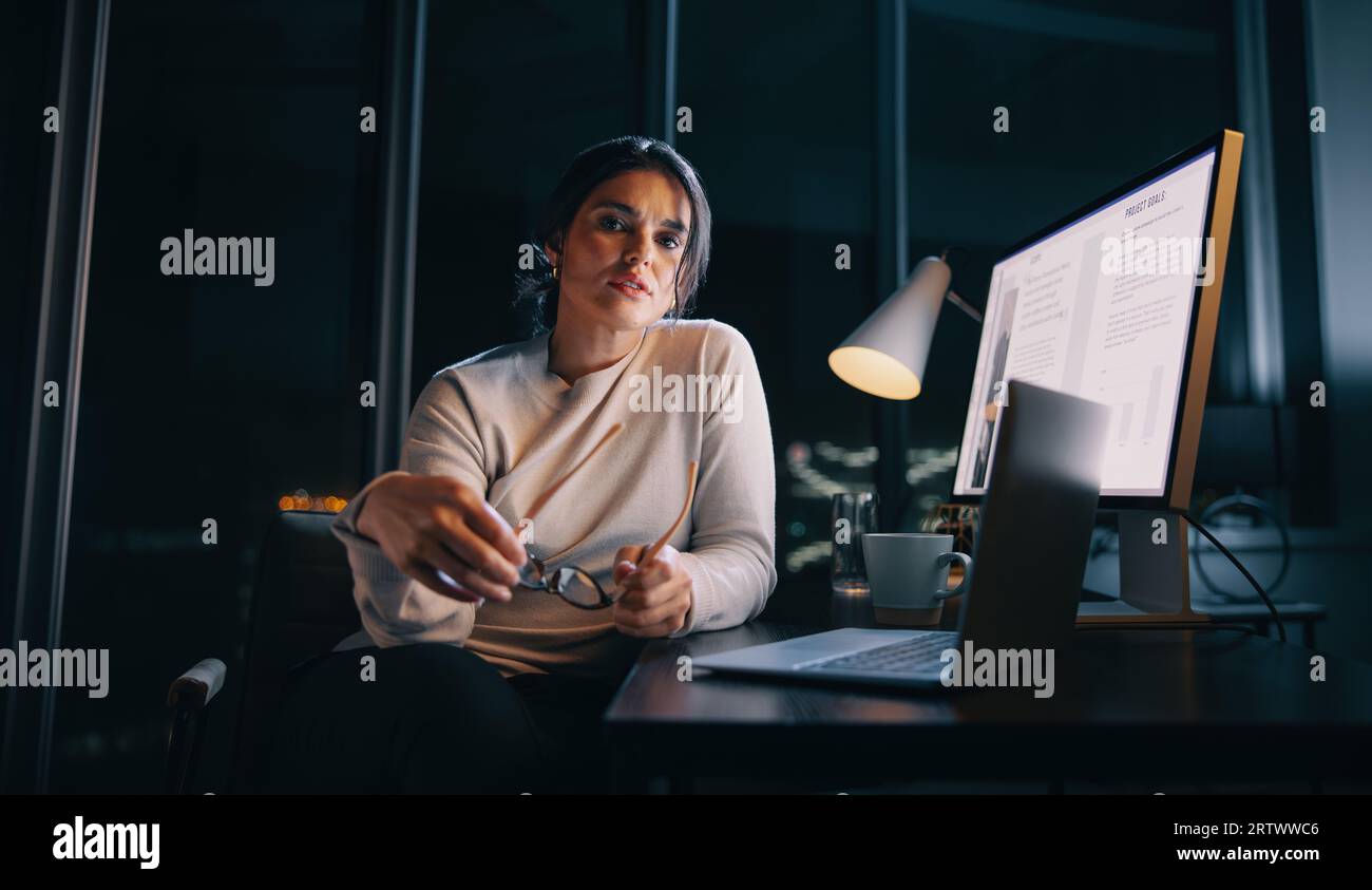 Woman late for work hi-res stock photography and images - Alamy