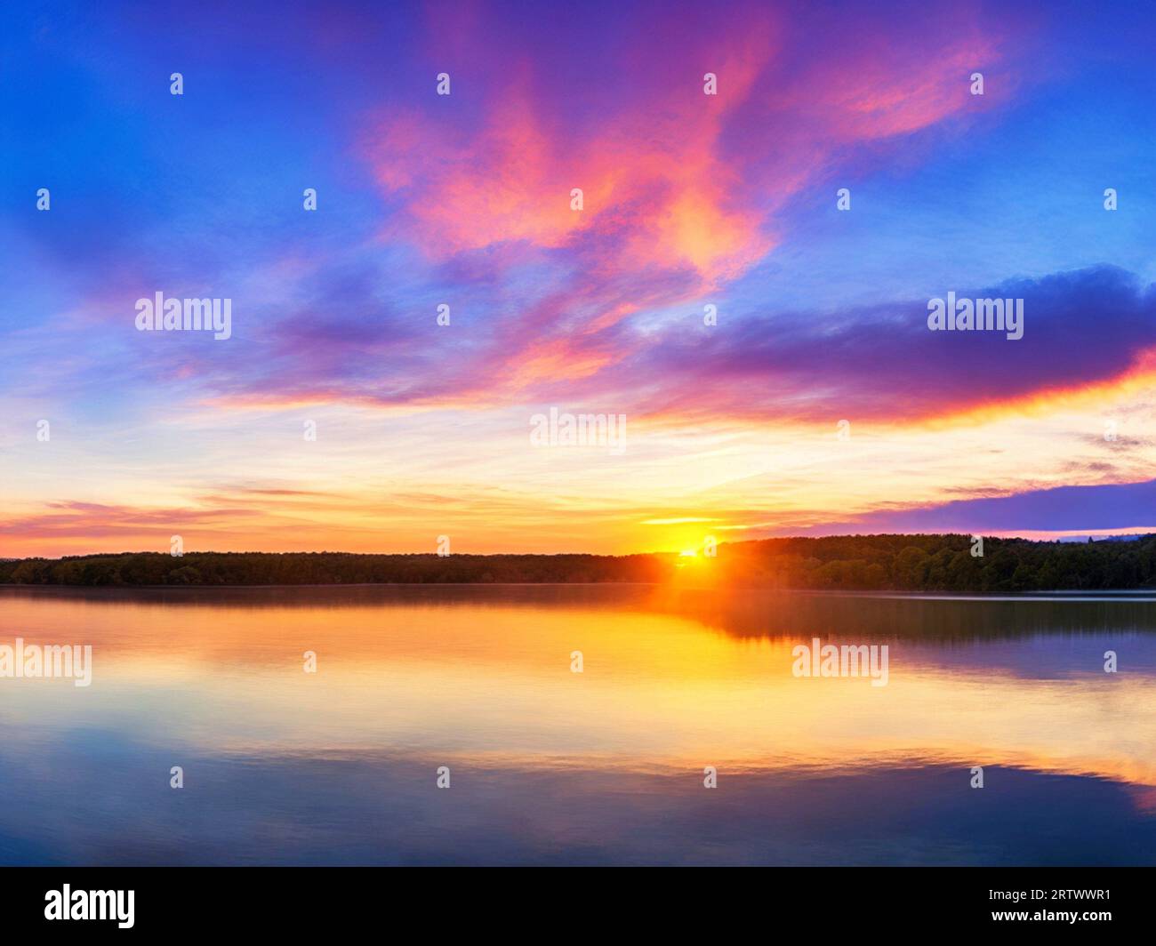 Alpine panorama at sunrise hi-res stock photography and images - Alamy