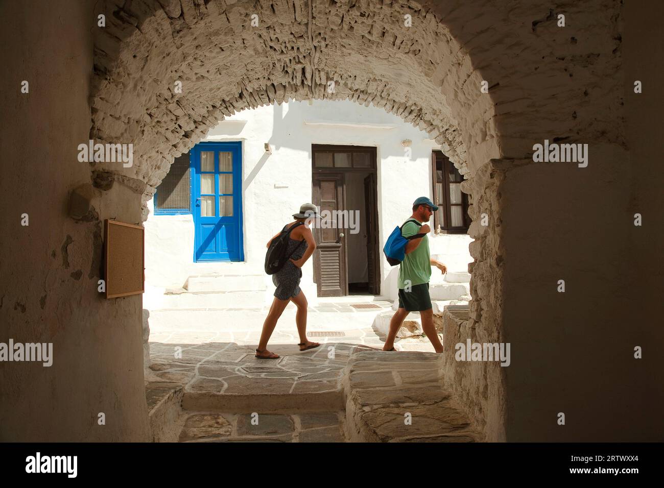 Sifnos chora cyclades island hi-res stock photography and images - Alamy