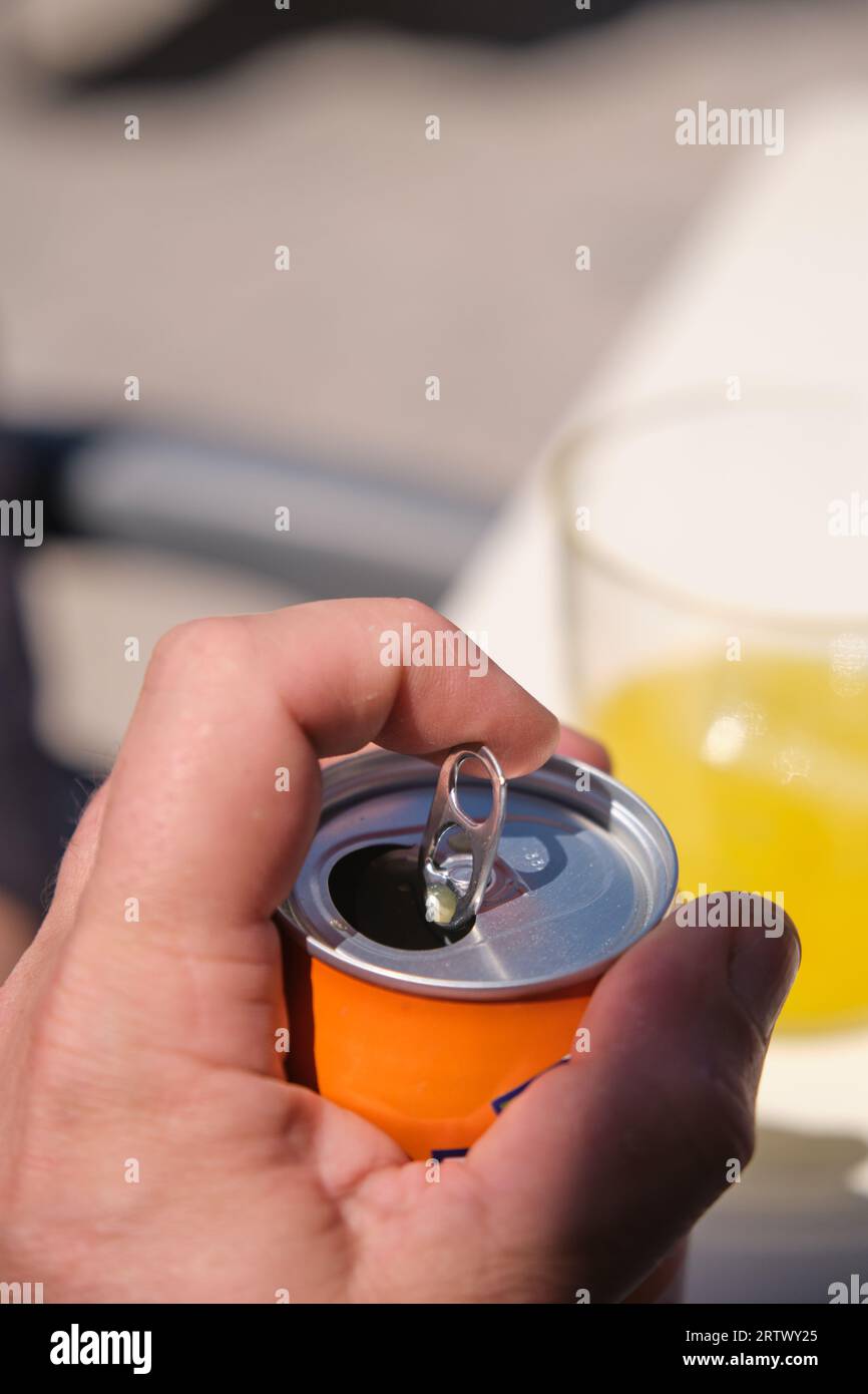 Water bottle hand catch hi-res stock photography and images - Alamy