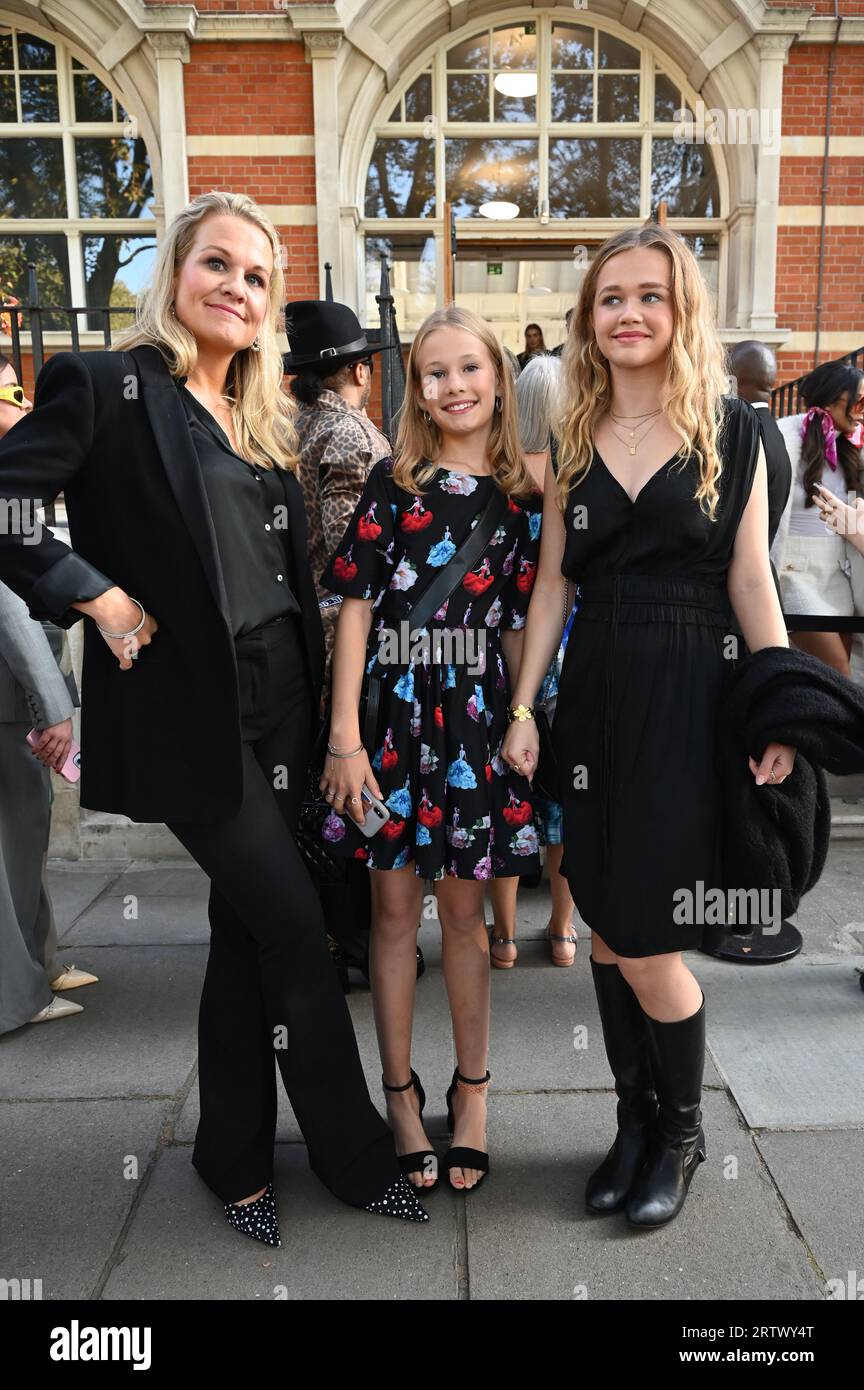 London, UK. 15th Sep, 2023. Backstage at the Paul Costelloe SS24 ...