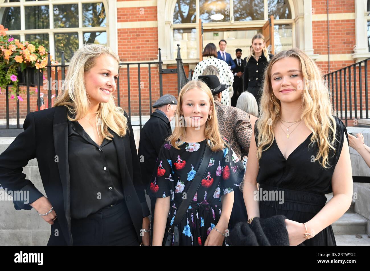 London, UK. 15th Sep, 2023. Backstage at the Paul Costelloe SS24 ...