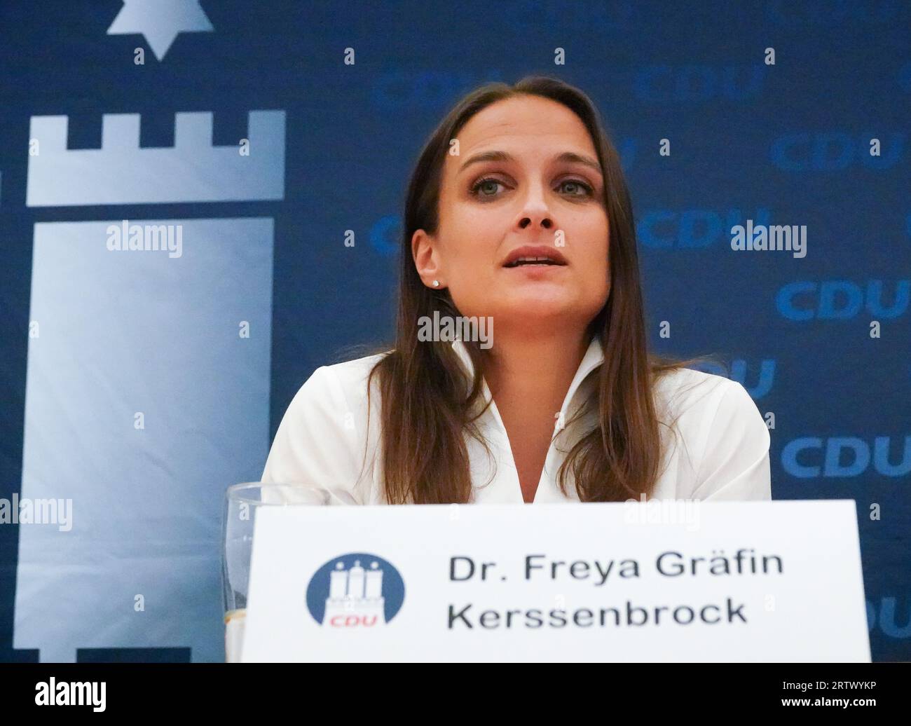 Hamburg, Germany. 15th Sep, 2023. Freya Gräfin Kerssenbrock (CDU ...