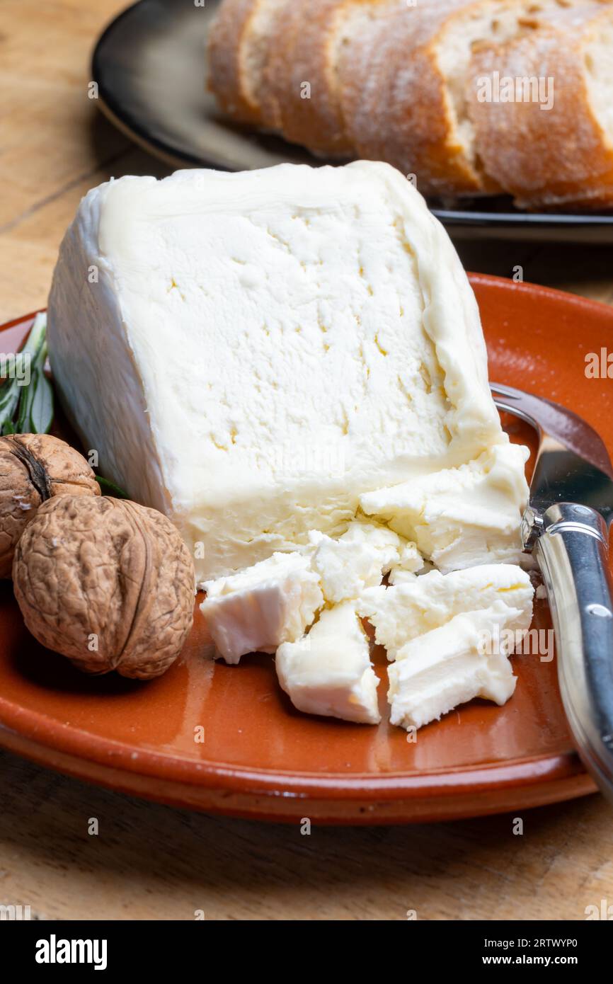 Delice de Bourgogne French cow's milk cheese from Burgundy region of ...