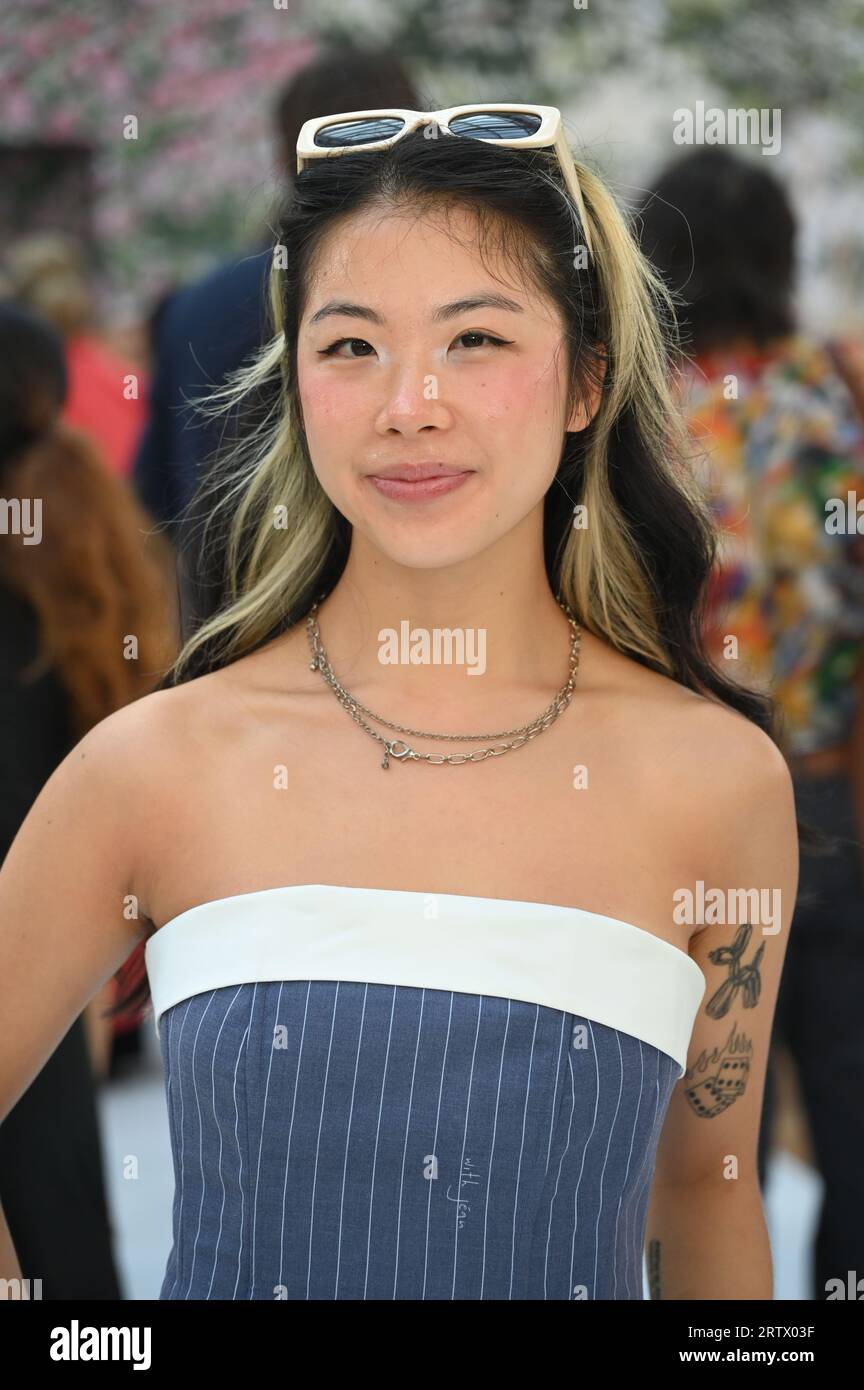 London, UK. 15th Sep, 2023. Si Jia Wen attends Paul Costelloe SS24 ...