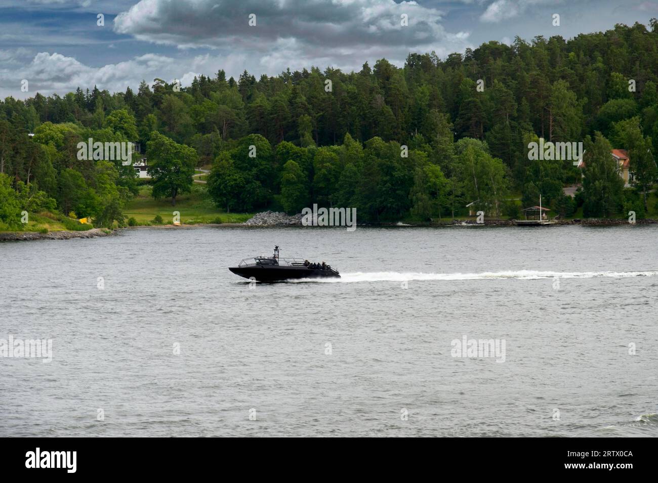 Swedish speed boat in Stockholm Archipelago, Sweden, Stockholm, Sailing ...