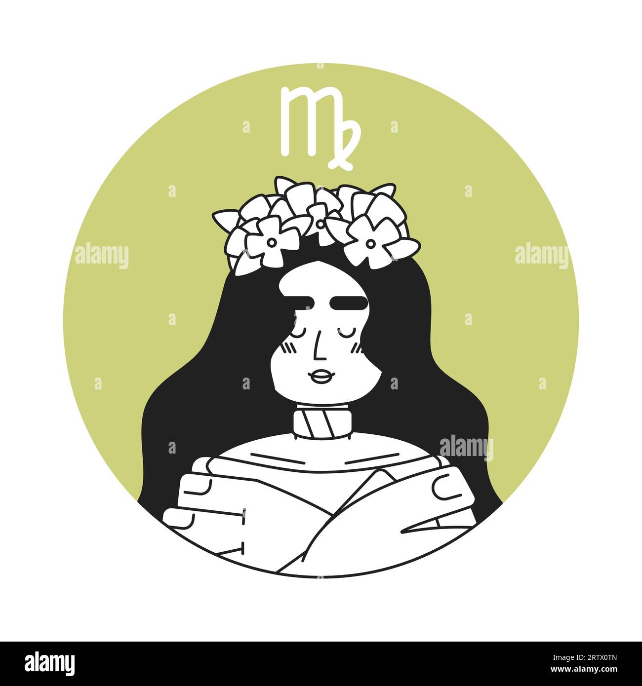 Signs of the zodiac flowers hi-res stock photography and images - Alamy