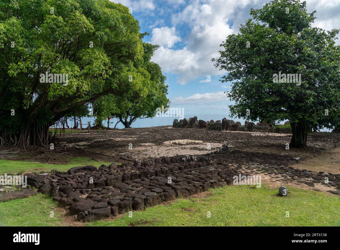 Marae Taputapuatea is a large marae complex at Opoa in Taputapuatea, on ...