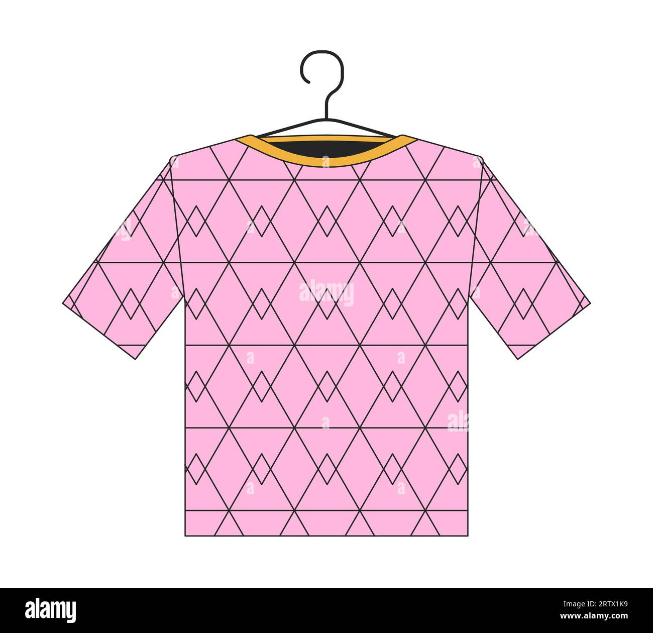 Tshirt on hanger icon Cut Out Stock Images & Pictures - Alamy