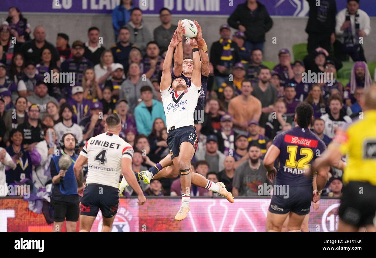 Melbourne, Australia. 15th Sep, 2023. Will Warbrick of the Melbourne ...