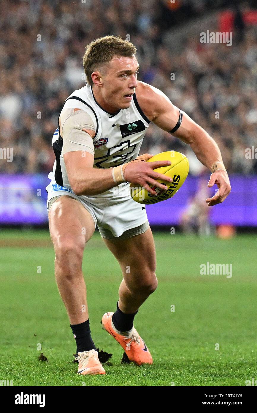 Melbourne, Australia. 15th Sep, 2023. Patrick Cripps of Carlton in ...