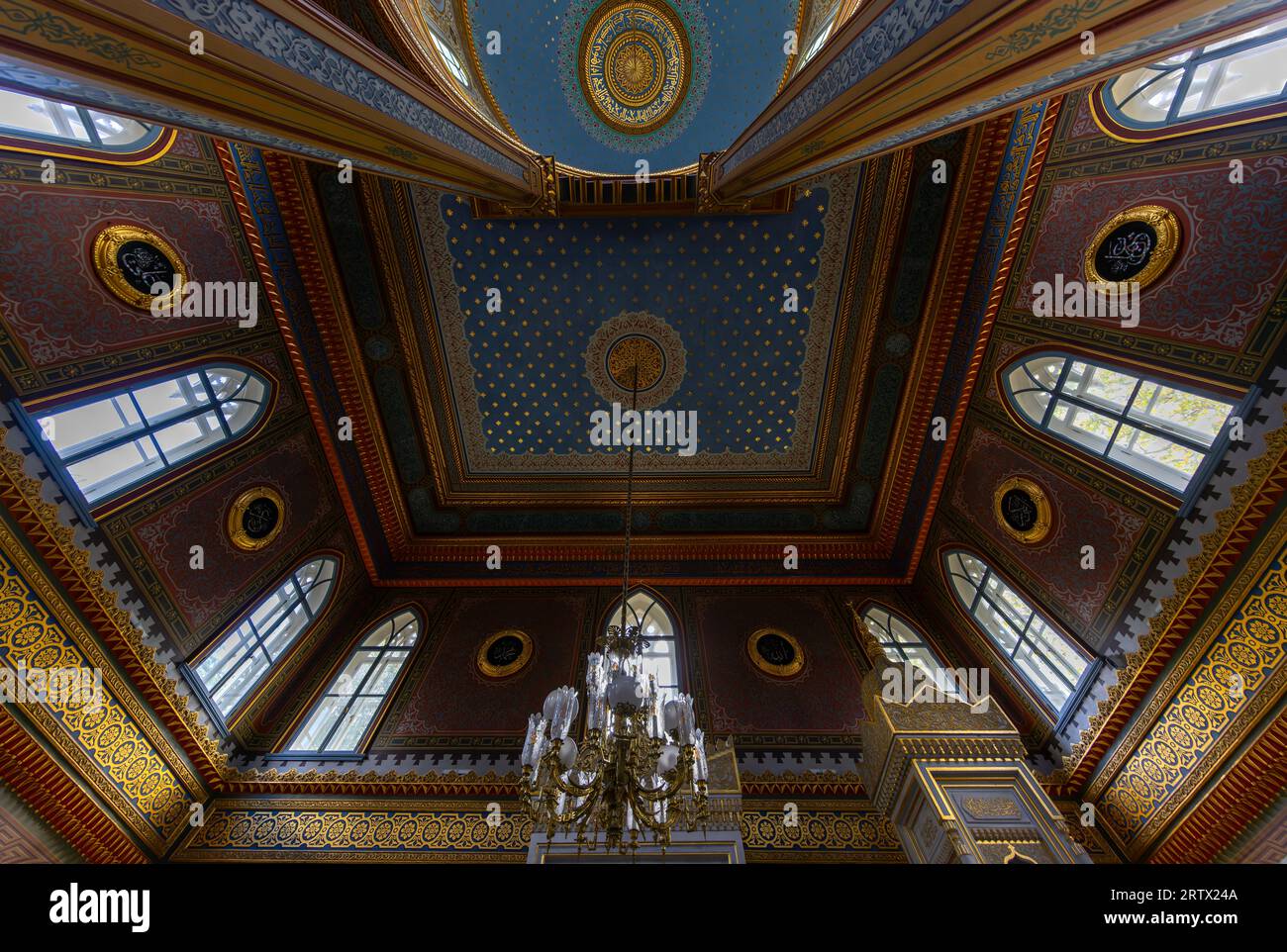 Istanbul, Turkey, September 11, 2023: Yildiz Hamidiye Mosque built by ...